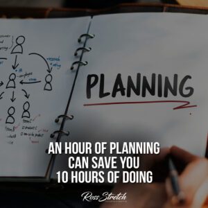 "The Power of Planning: Save Time and Boost Productivity"