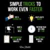 "Boost Productivity: Simple Tricks to Work Even Faster"