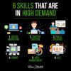 "6 In-Demand Skills: Digital Marketing, Content Creation, & More"