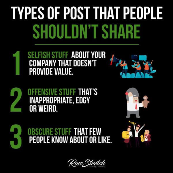 "Types of Posts You Should Avoid Sharing: A Guide to Content"