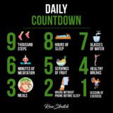Daily Countdown to Holistic Health: 9 Habits for Well-being
